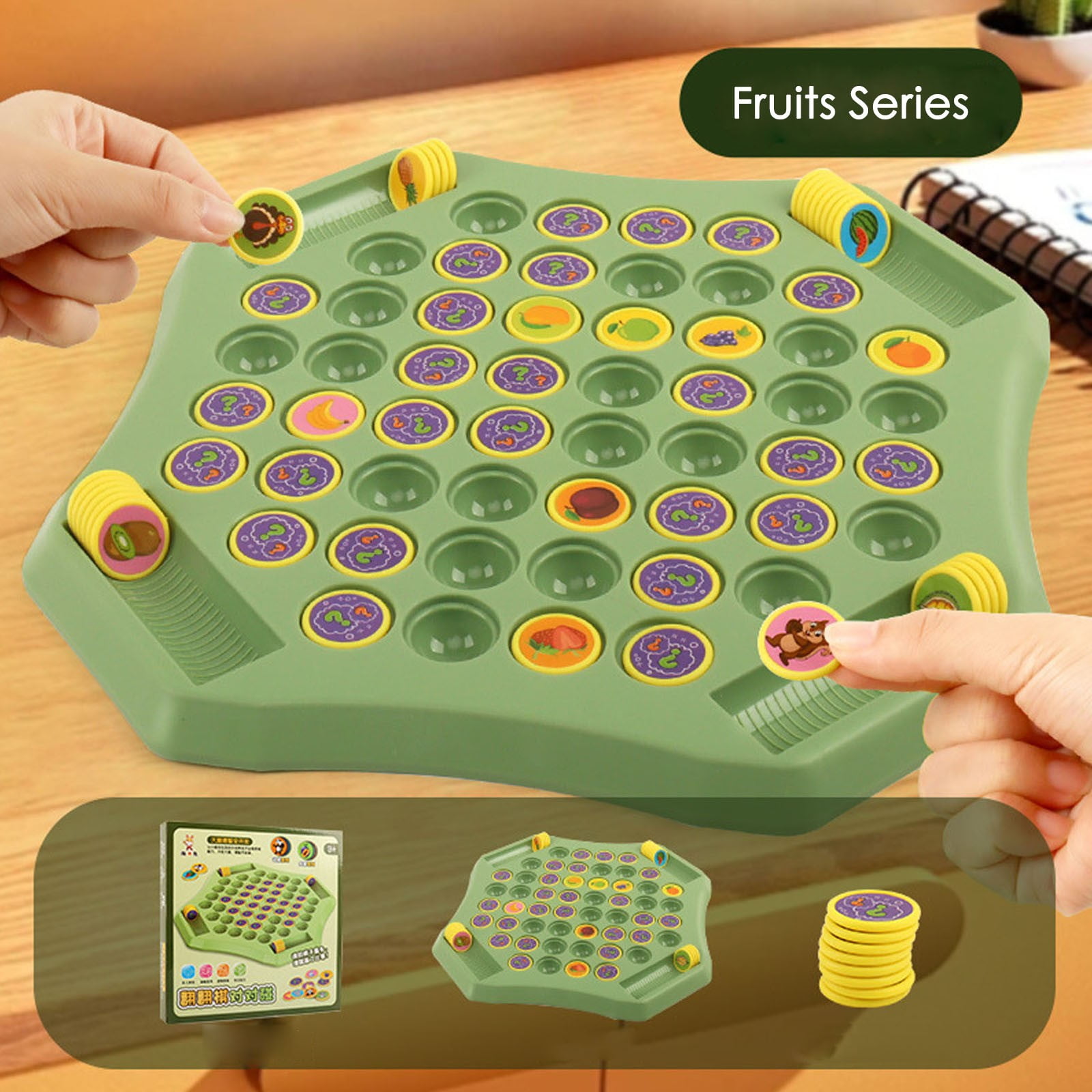 A Animals Flip Memory Board Game For Kindergarten Preschool Group ...