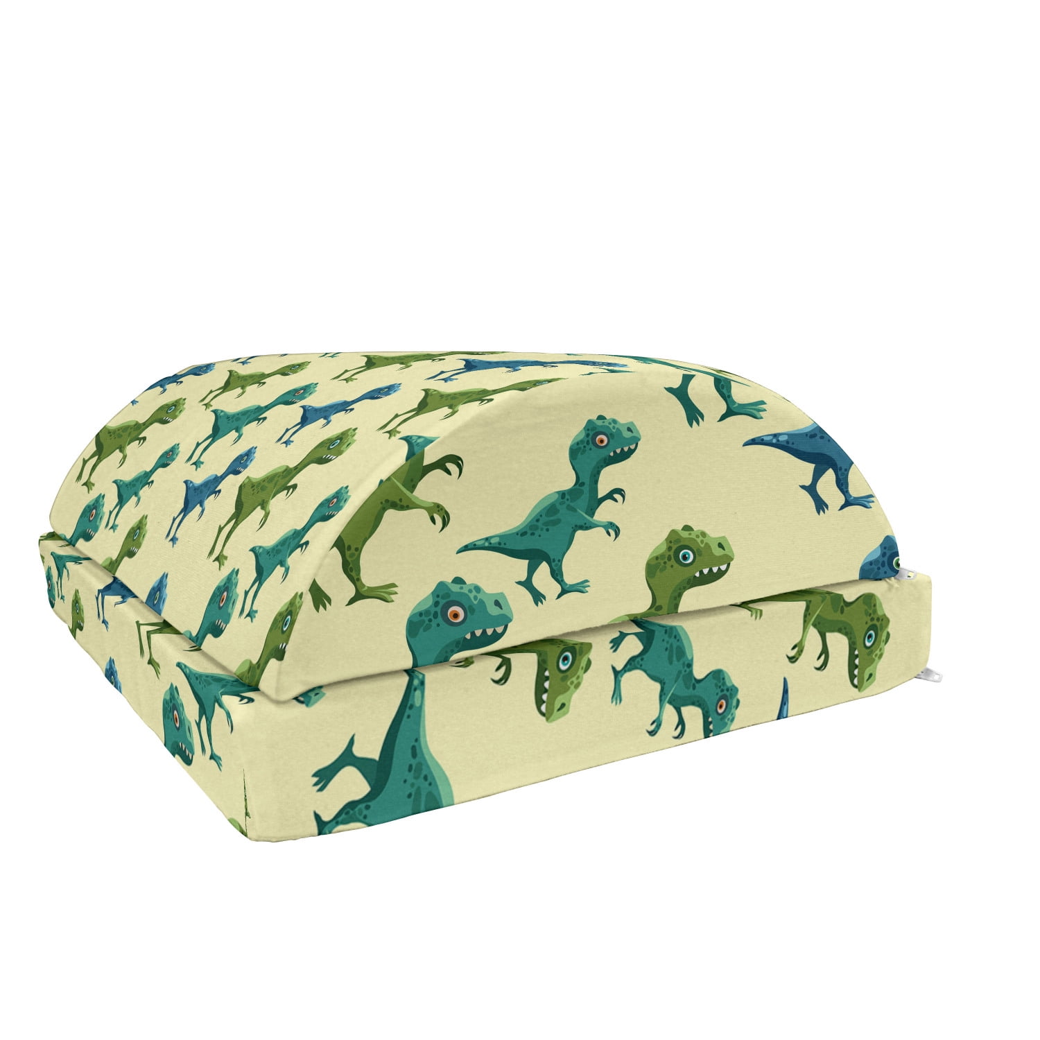 Animals Foot Rest, Jurassic Theme Cartoon Dinosaurs Patterns Walking T ...