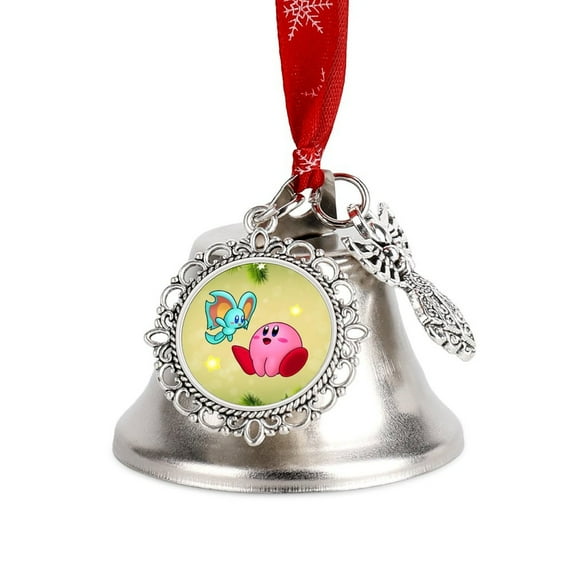 Animals Game Kirby Christmas Bell Ornament Xmas Decor Jingling Bell ...