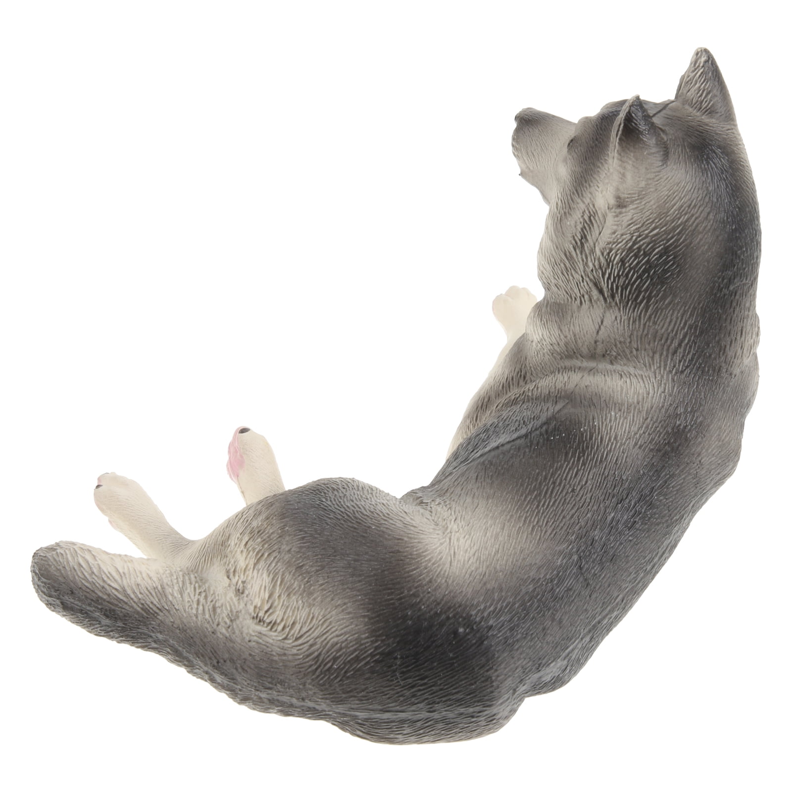 Animals Husky Model Play Simulation Dog Decoration Lightweight Figurine ...