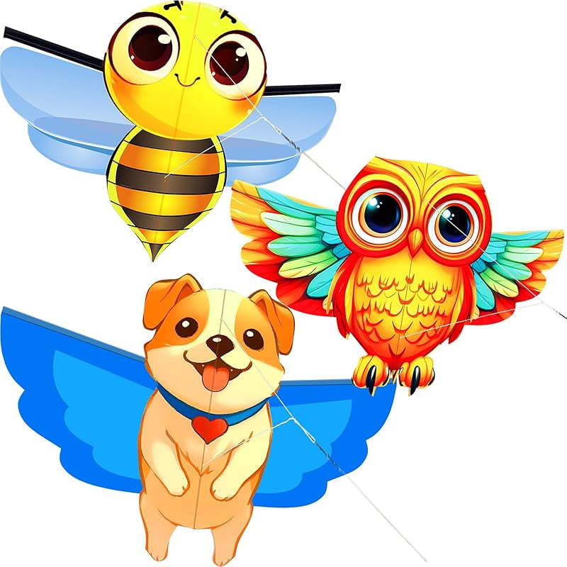 Animals Kite for Kids Beginners and Adults Cute Design High Definition ...
