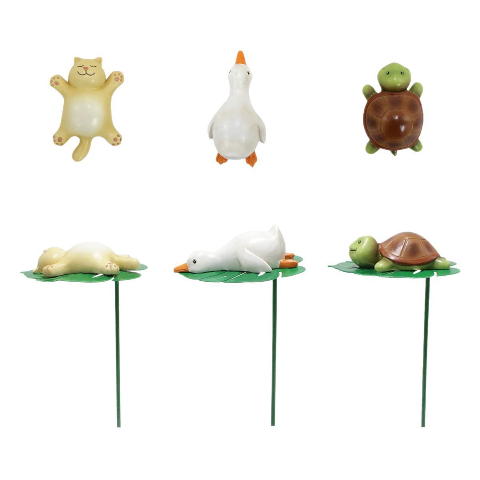 Animals Lying Lazily On Flowers and Leaves Basking In The Sun Plugin ...