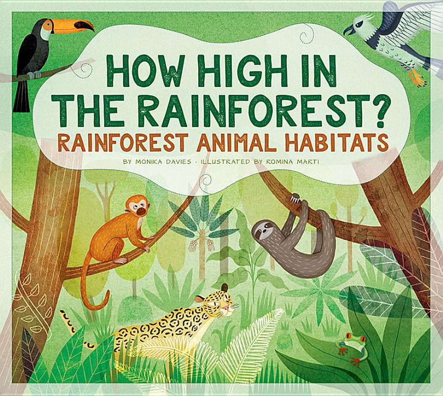 Animals Measure Up How High in the Rainforest?: Rainforest Animal ...