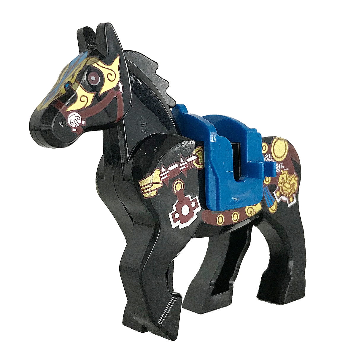 Animals Militry Medieval Horse Warhorse Saddle Educational Toys for ...