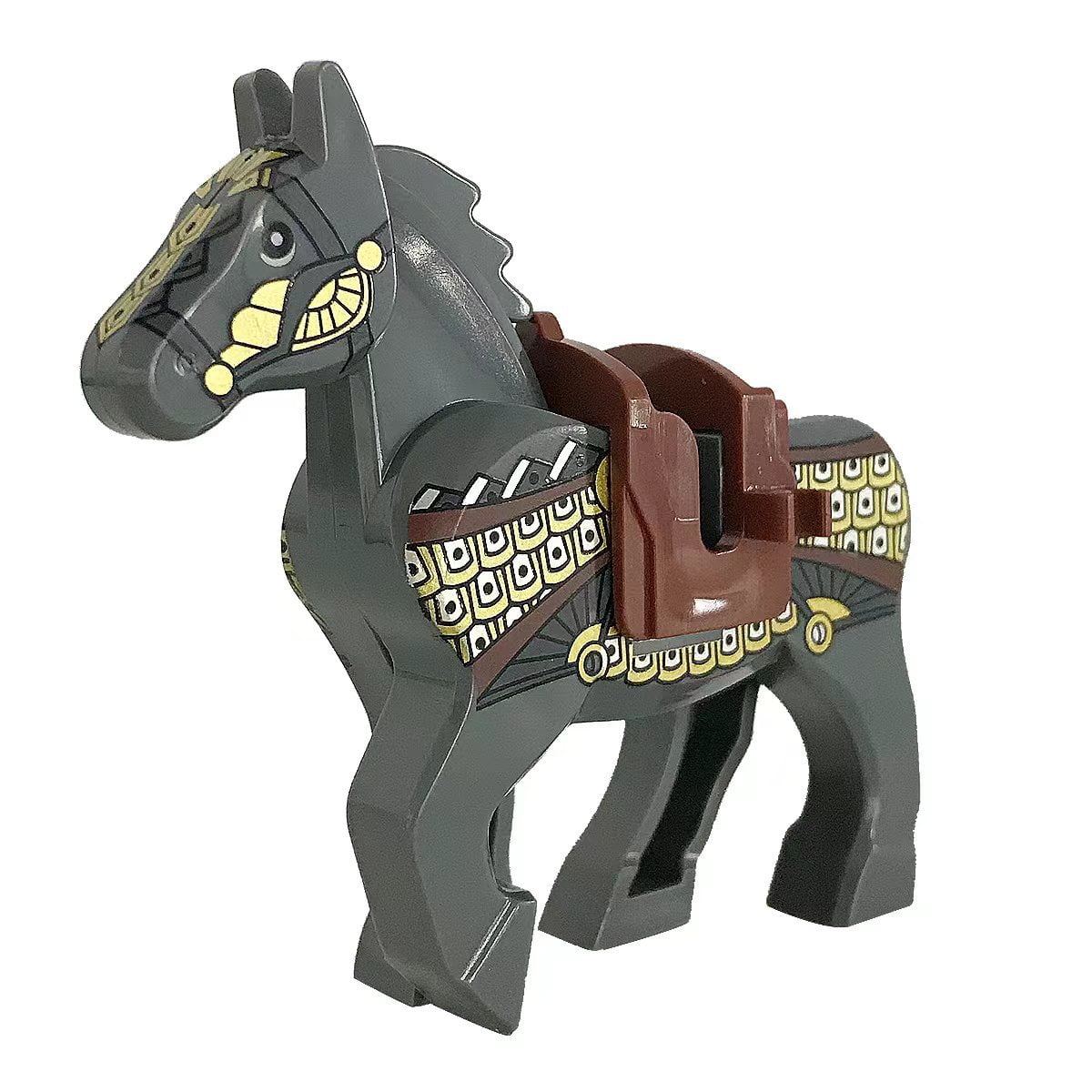Animals Militry Medieval Horse Warhorse Saddle Educational Toys for ...