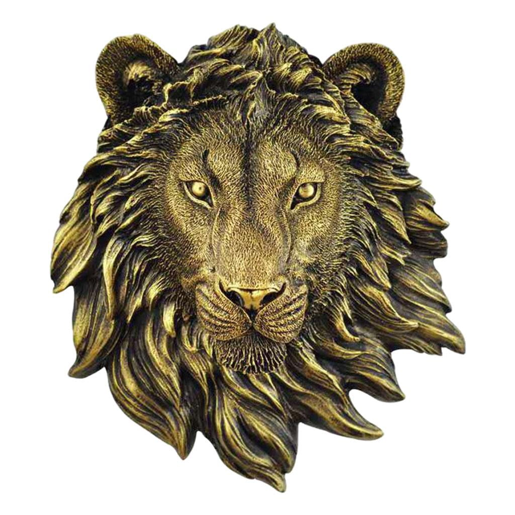 Animals Mounted Bust Large Sculpture Animals Decor Taxidermy Mounts and ...