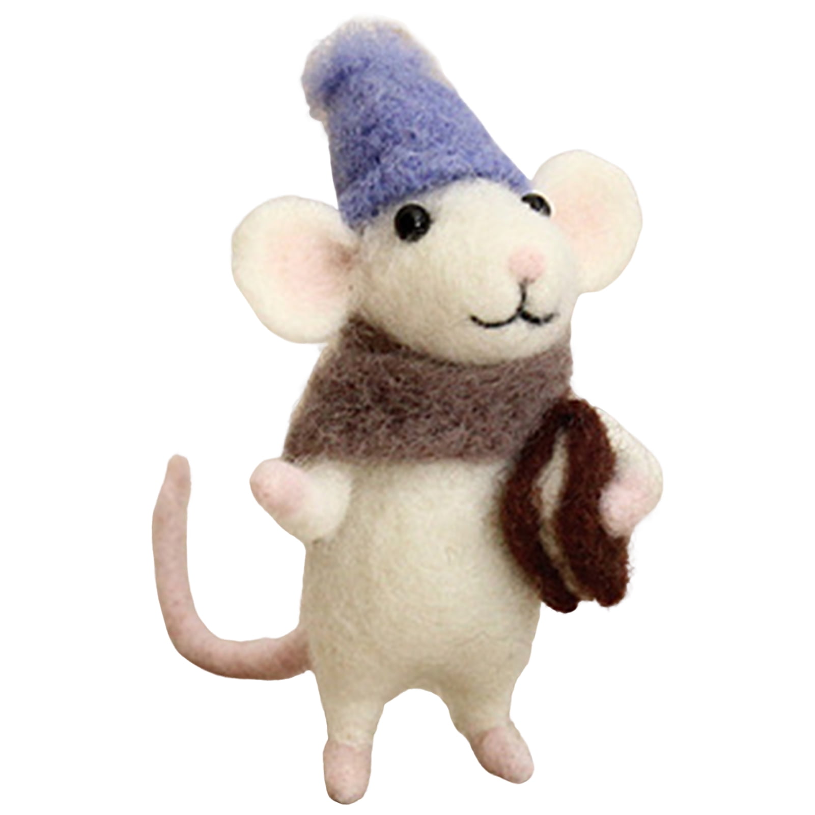 Animals Needle Felting Set，Animals Felting Wool Needle Set，Wood Animal ...