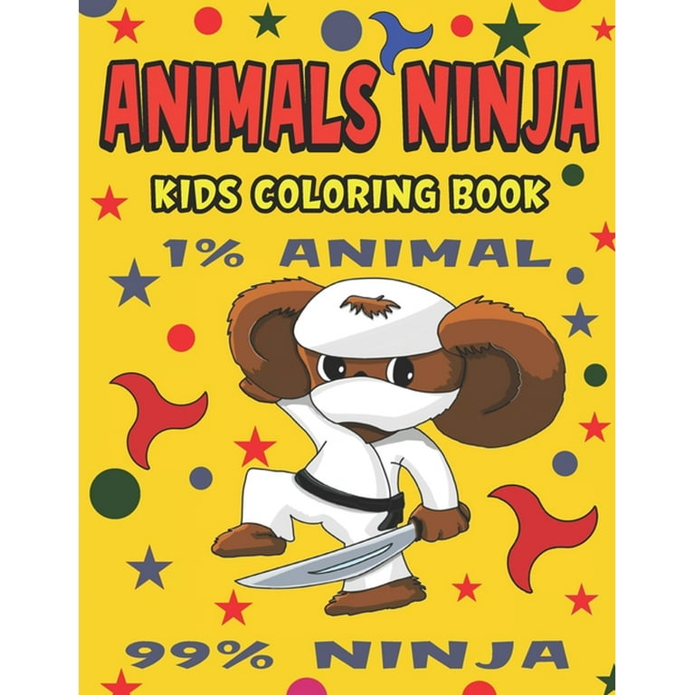 Cartoon Ninja Animals