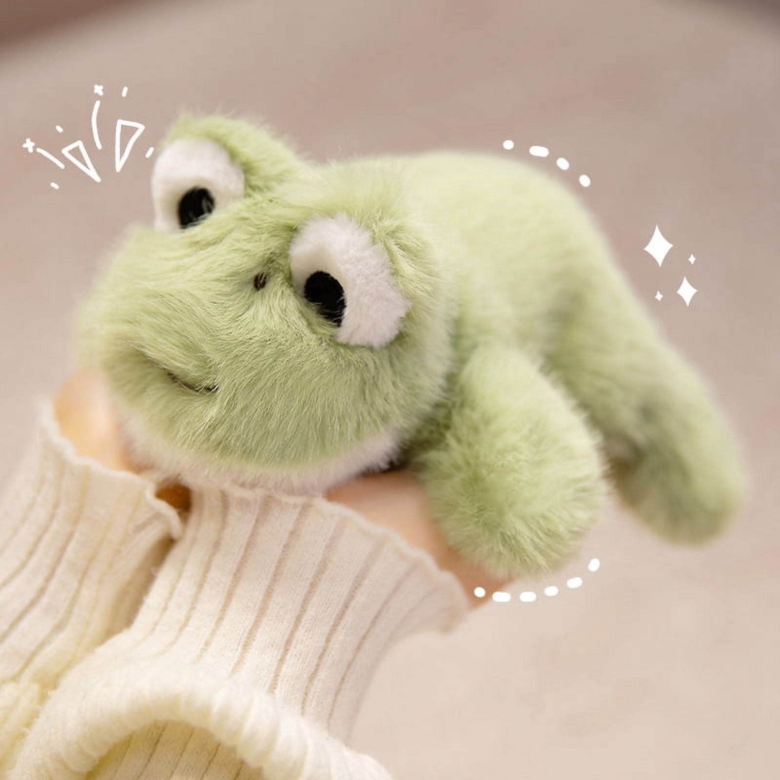 Animals Plush Toys Cute Frog/Duck/Cow/Horse Dolls Soft Birthday Gift ...