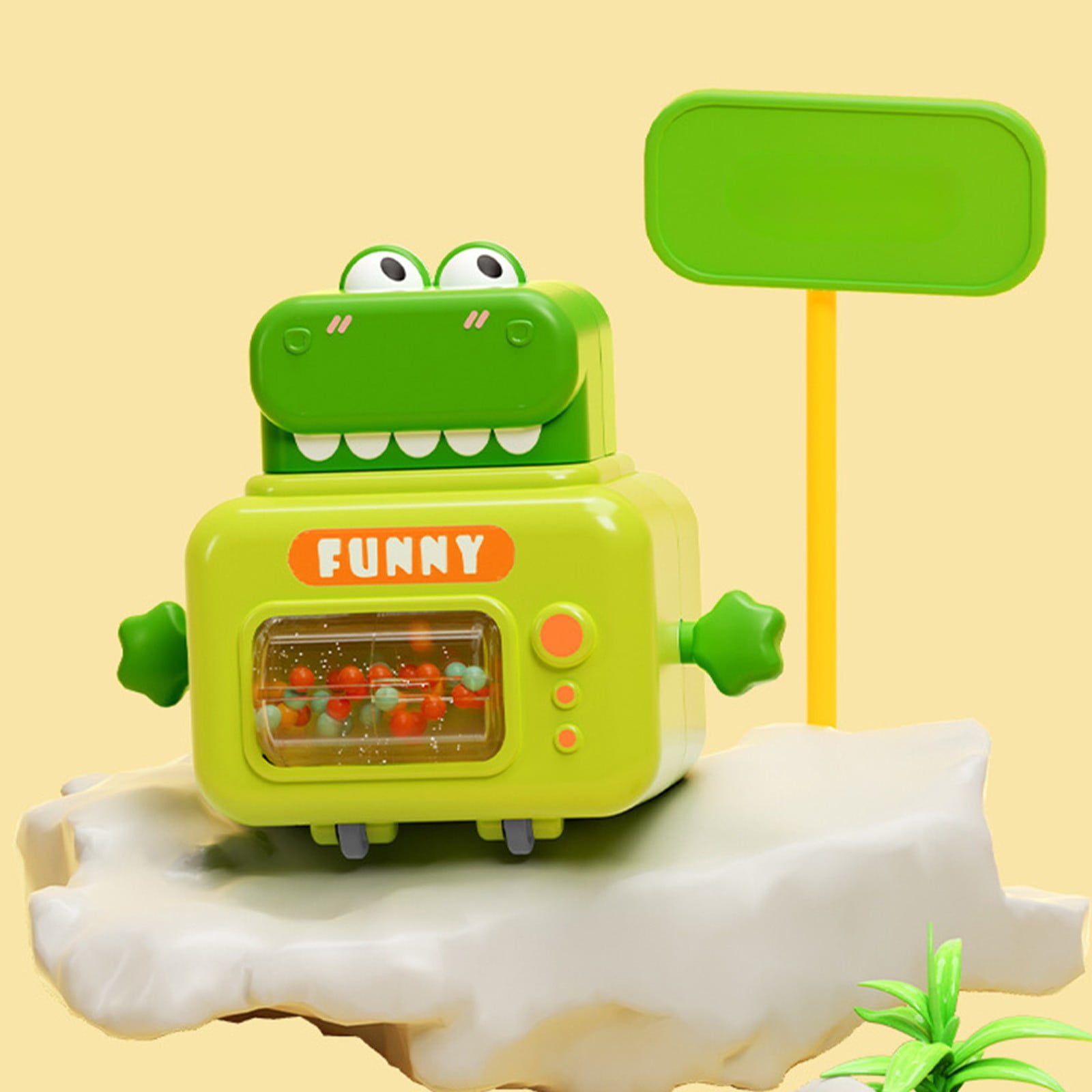 Animals Press and Go Toy Car, Cute and Interactive Beads Lightweight ...