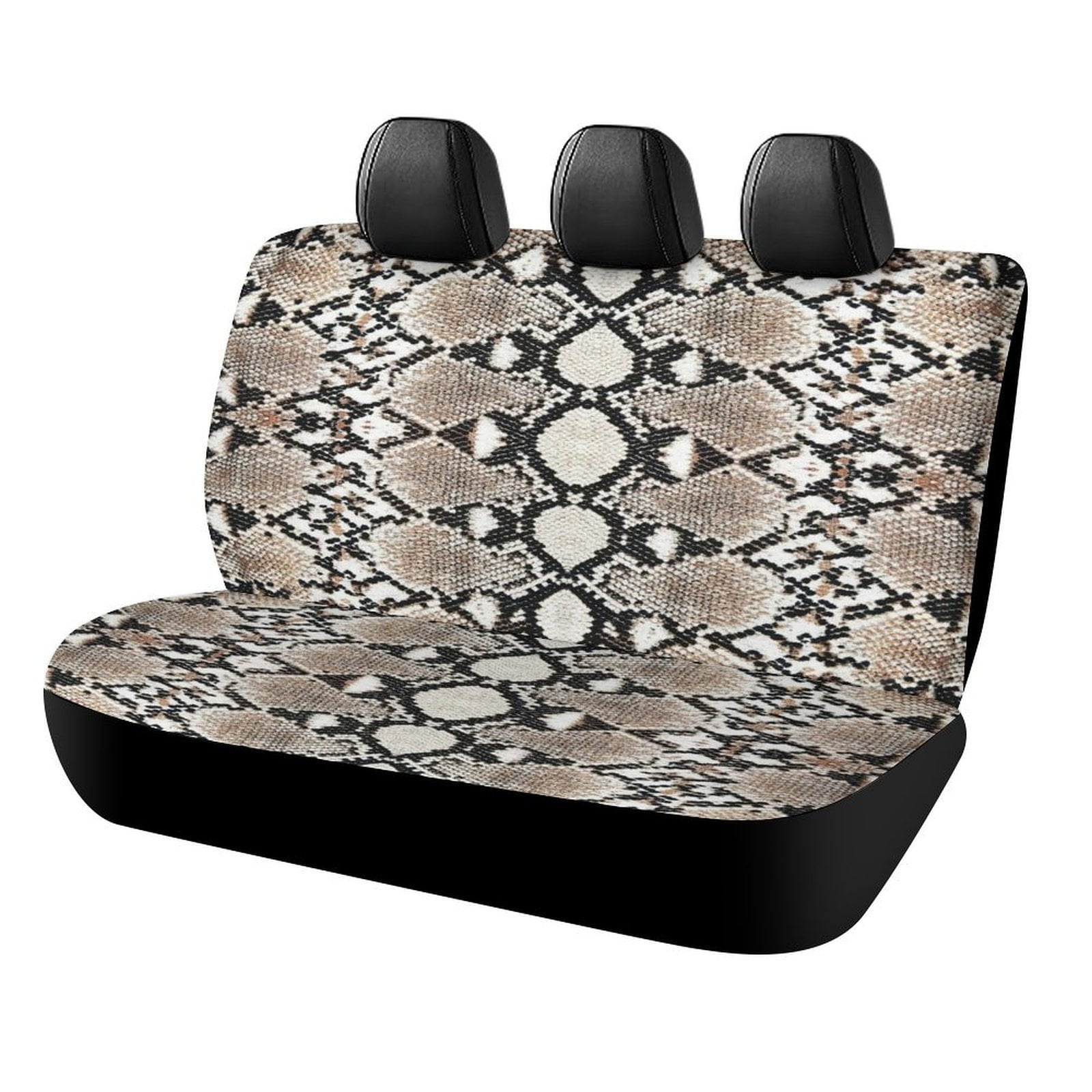 Animals Print Car Rear Seat Covers Back Elastic Flexible Car Seat ...