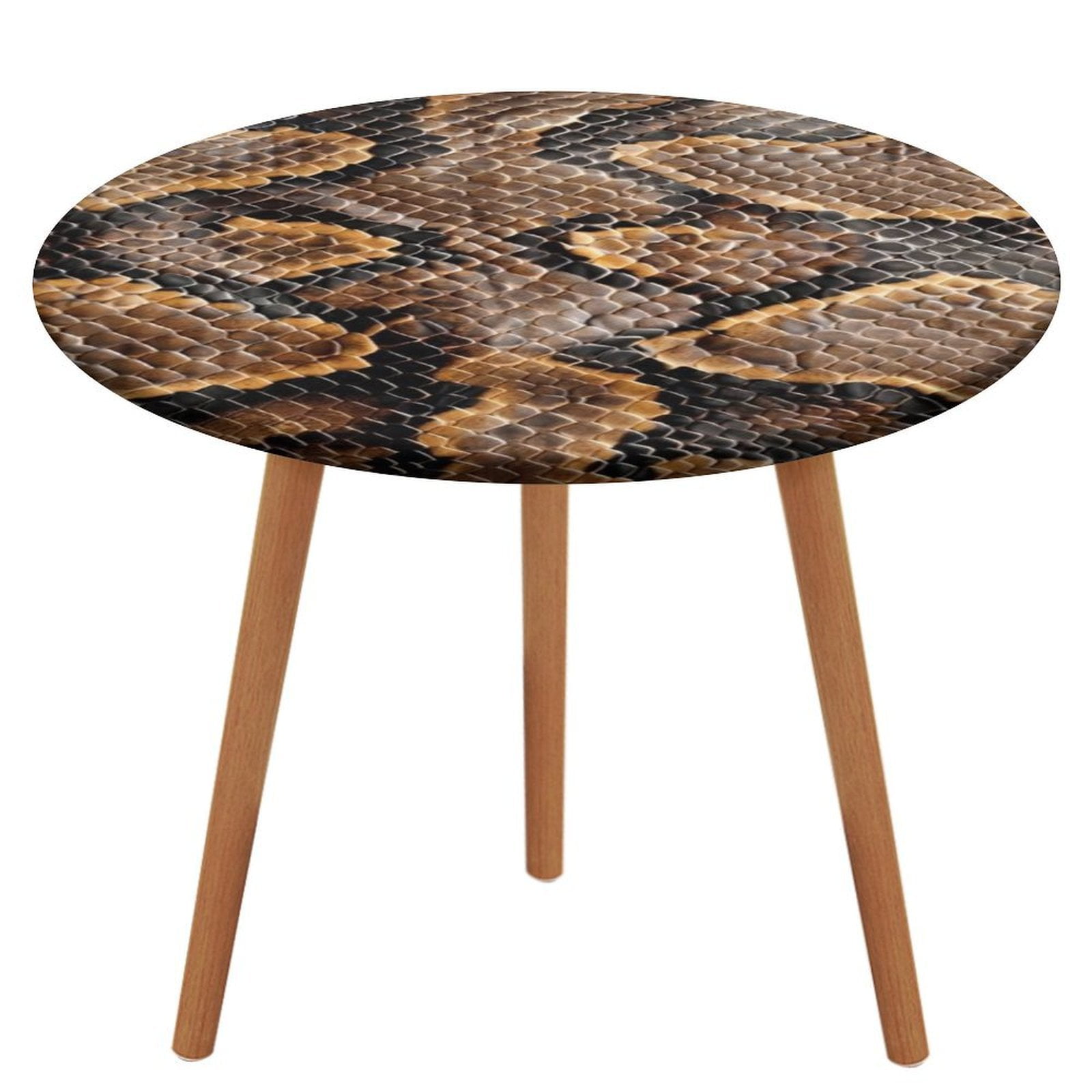 Animals Print Round Tablecloth Waterproof Elastic Table Clothes for ...