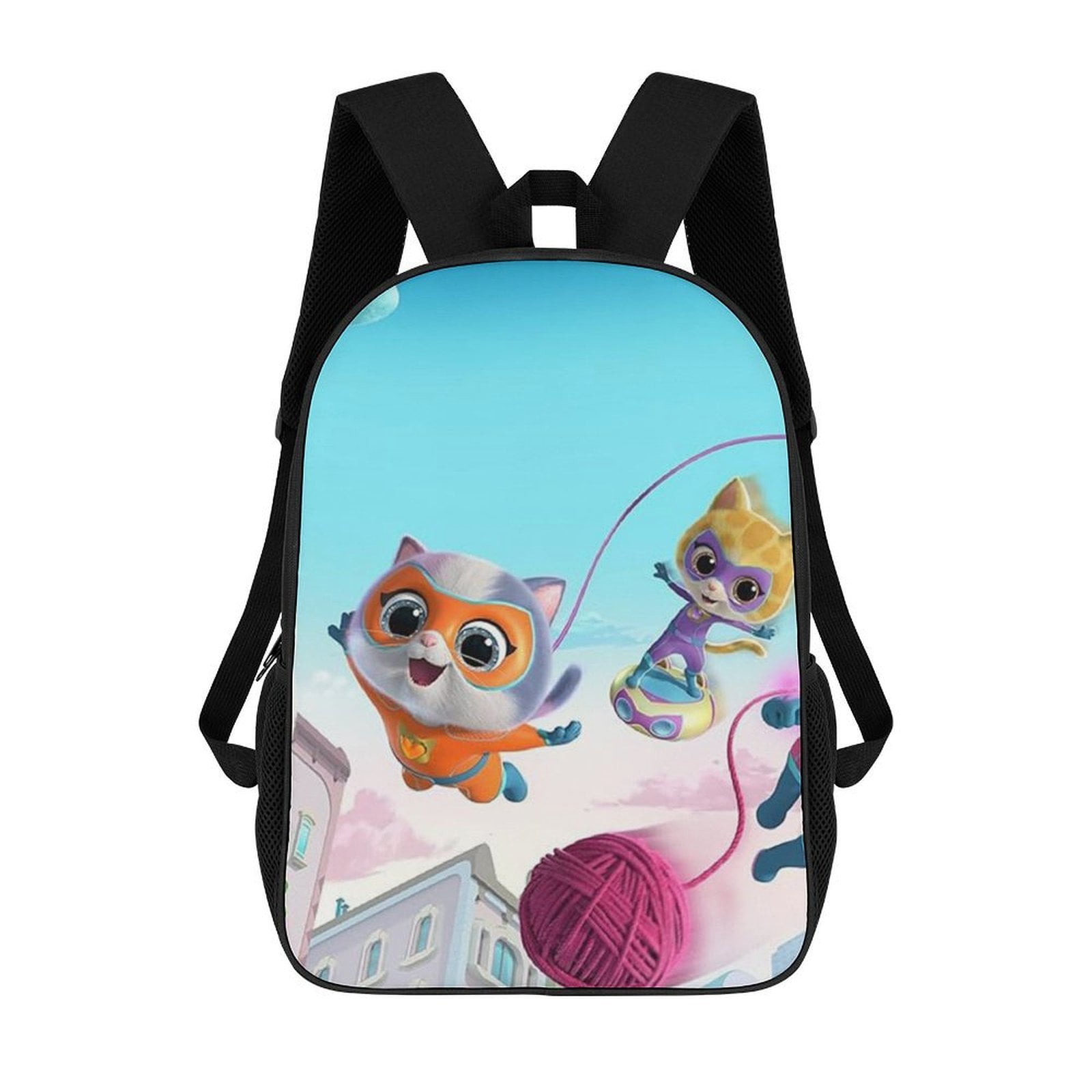 Animals Superkitties Backpack School Bag Casual Daypack Satchel Bookbag ...