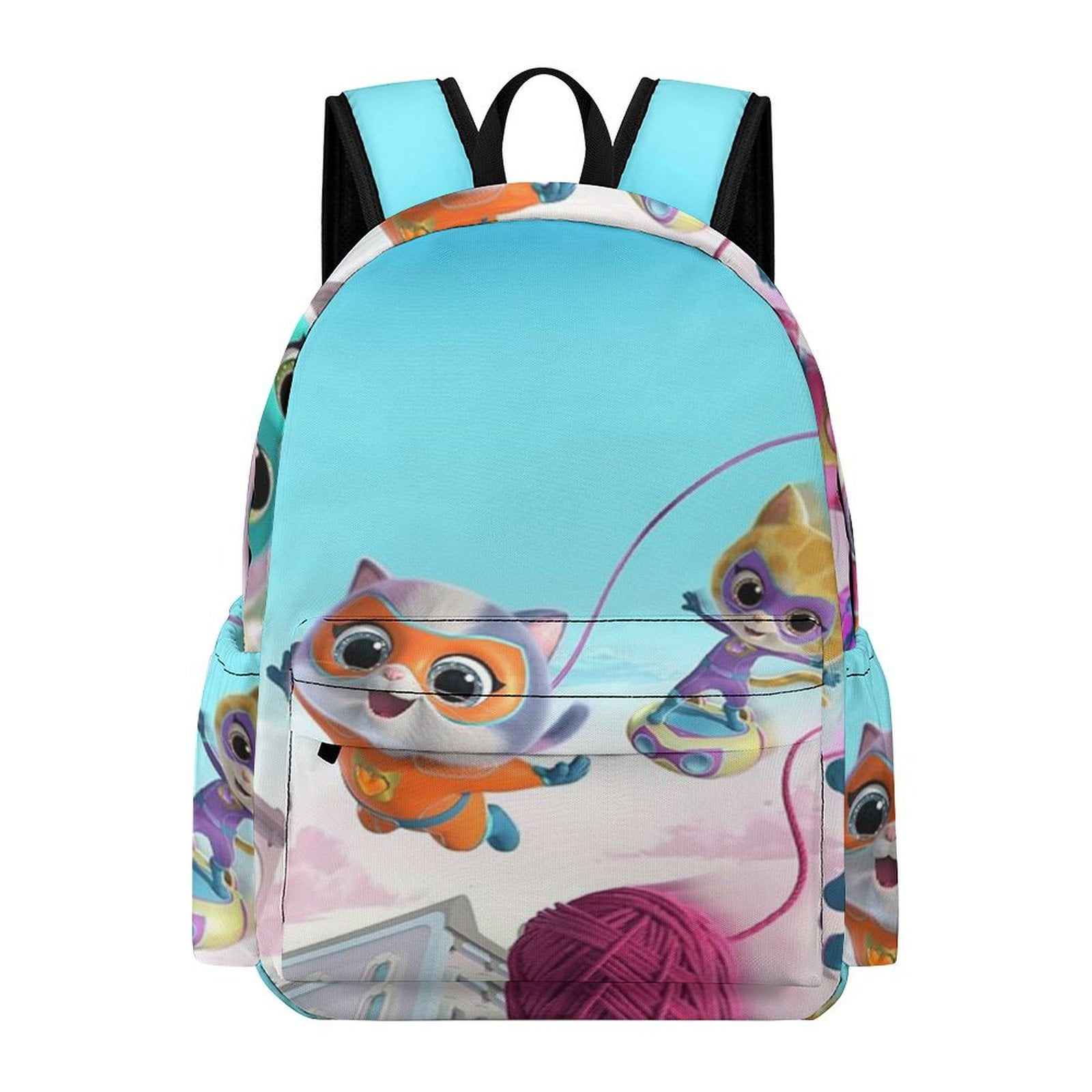 Animals Superkitties Schoolbag Backpack Daypack Student Satchel Bookbag ...