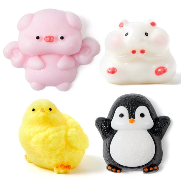 Squishmallows Squish-a-longs 8 Pack - (8) 1 inch Mini-Squish with 2 ...