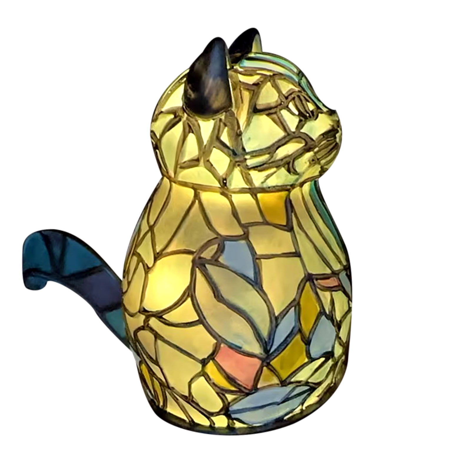 Animals Table Lamp, Flat Metal Tabletop Decoration and Home Decoration ...