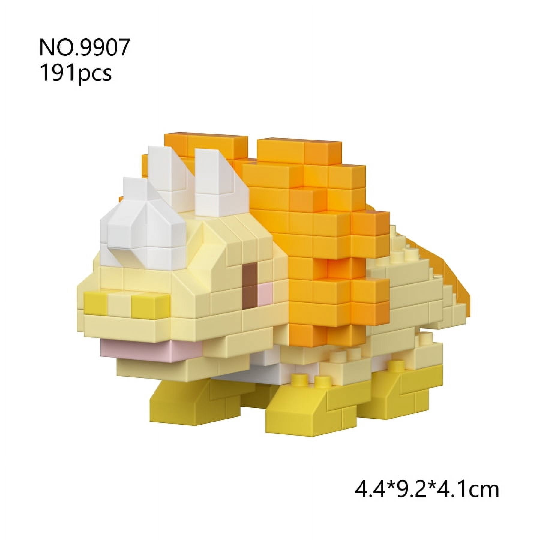 Animals Toys Cute Dinosaur Diamond Mini Bricks Models Micro Blocks DIY ...