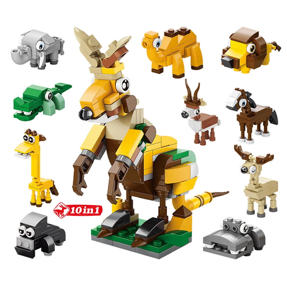 Animals World Insect Fish Bird Dog Elephant Panda Giraffe Honeybee 10 ...