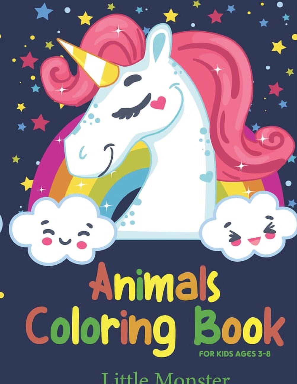 Animals colouring books: For kids toddlers - activity books for ...
