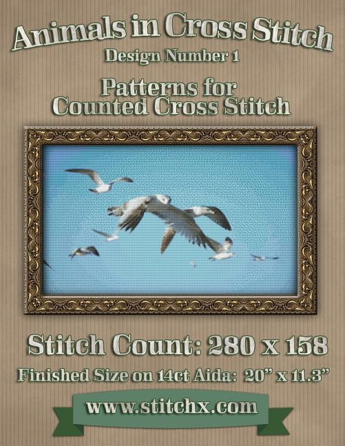 Animals in Cross Stitch: Design Number 1 (Paperback) - Walmart.com