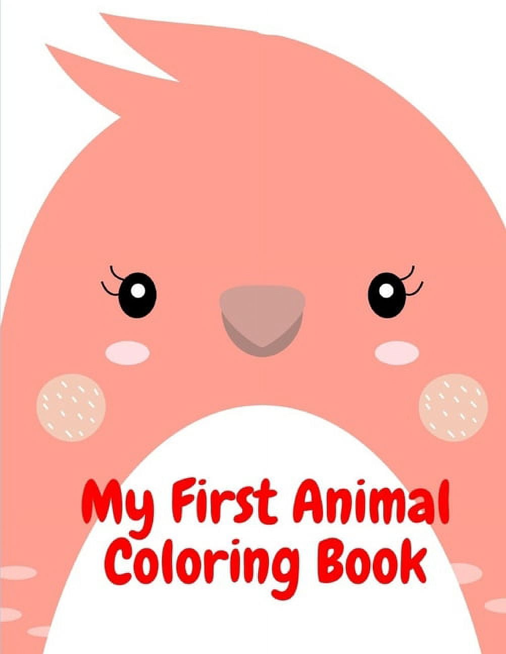 Animals in Winter: My First Animal Coloring Book: Baby Animals and Pets ...