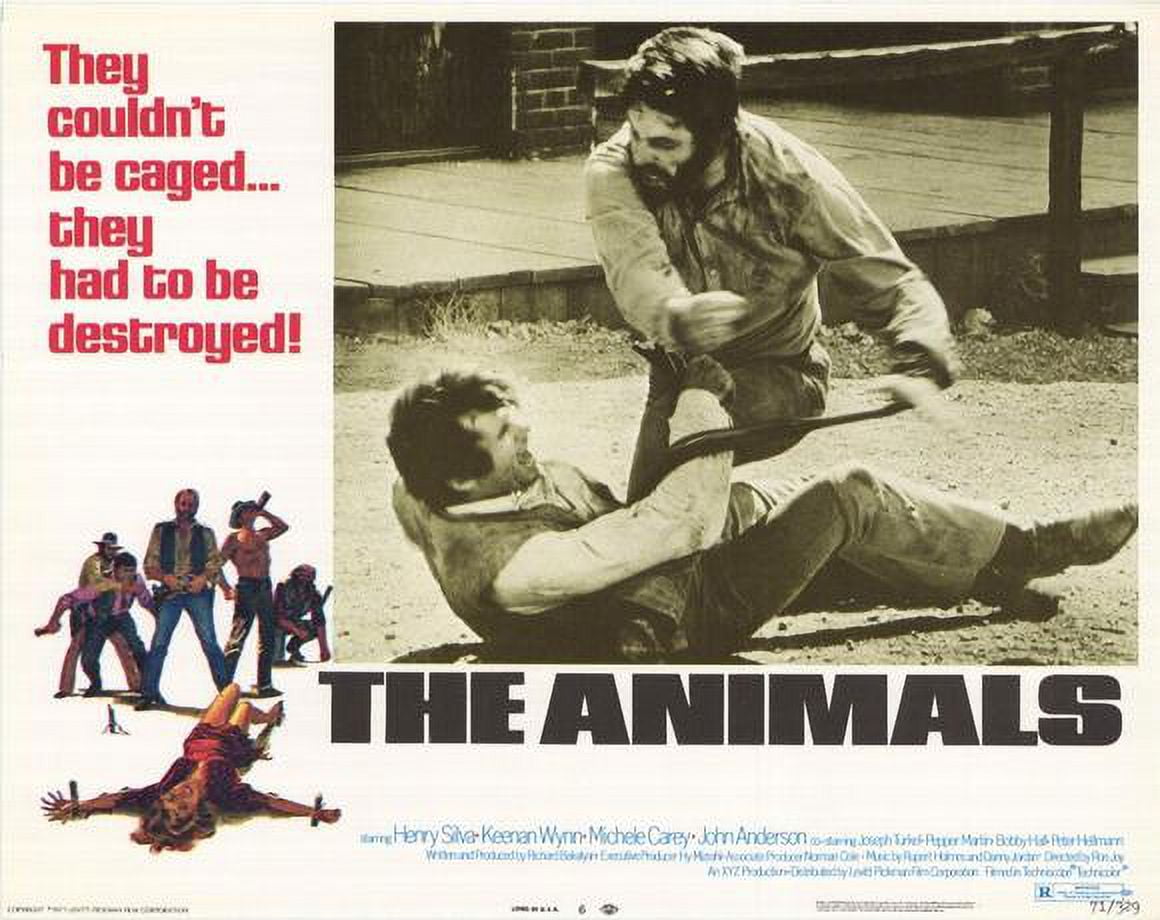 Animals - movie POSTER (Style F) (11" x 14") (1971) - Walmart.com