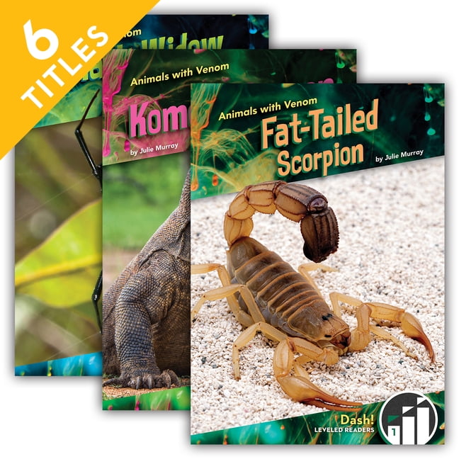 Animals with Venom Animals with Venom - Level 1 (Set), (Hardcover ...