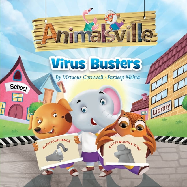 Animalsville Animalsville Virus Busters: A Children's Story About Germs ...