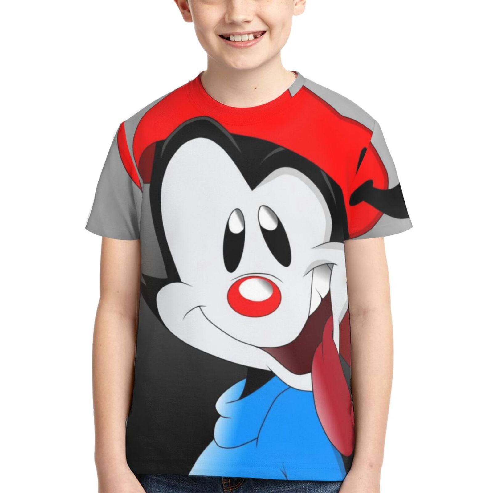 Animaniacs Boys Girls 3d Graphic Printed T-Shirt Crewneck Short Sleeve ...