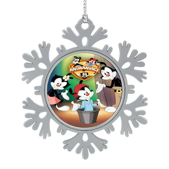 Animaniacs Christmas Snowflake Ornaments, Christmas Tree Decorations ...