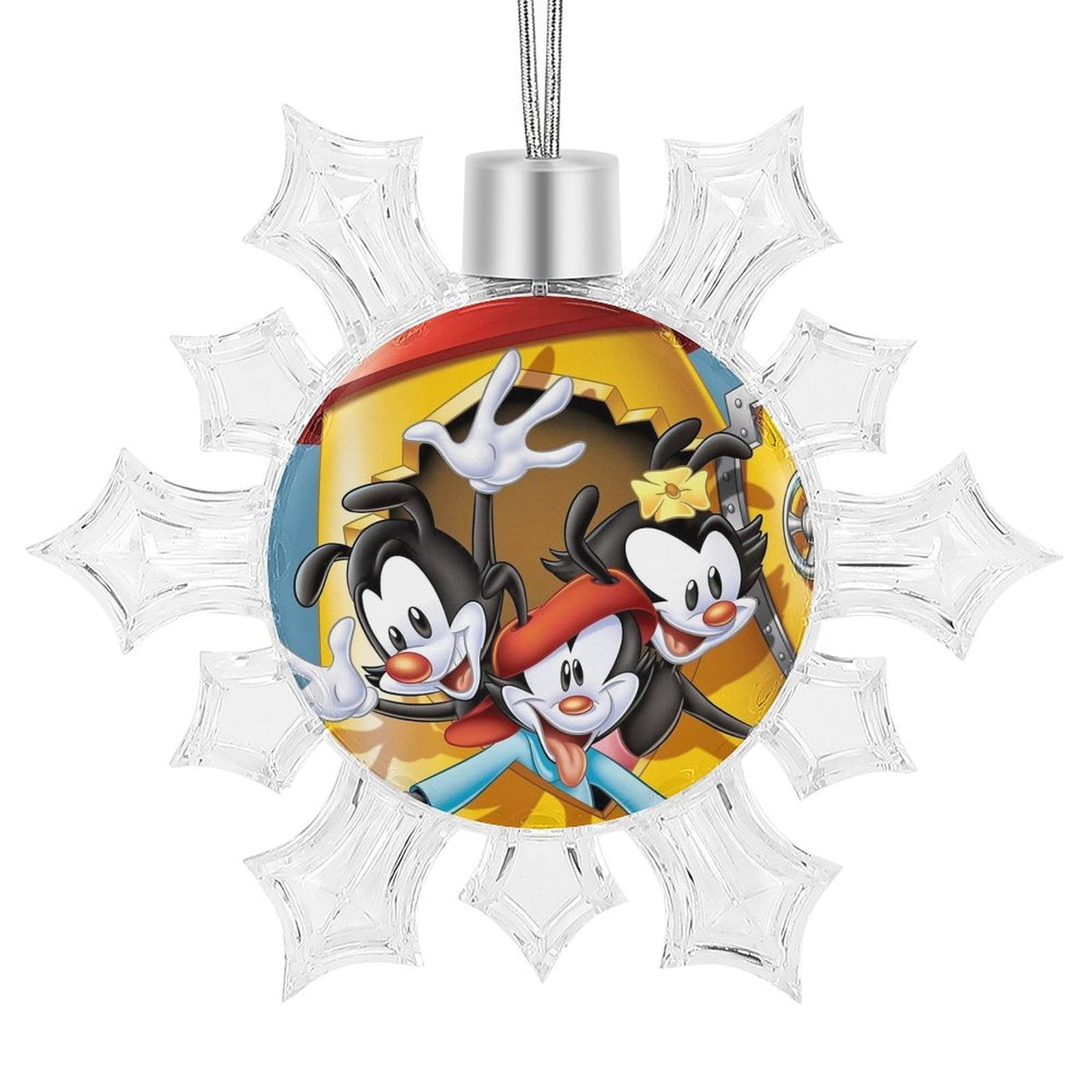 Animaniacs Christmas Snowflake Ornaments, Christmas Tree Decorations ...