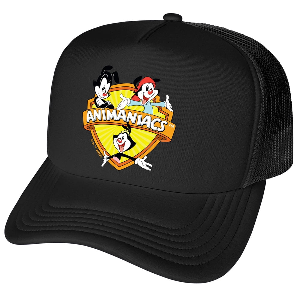 Animaniacs Crest Foam Snapback Trucker Hat - Unisex for Men and Women ...