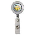 Animaniacs Crest Retractable Reel Chrome Badge ID Card Holder Clip ...