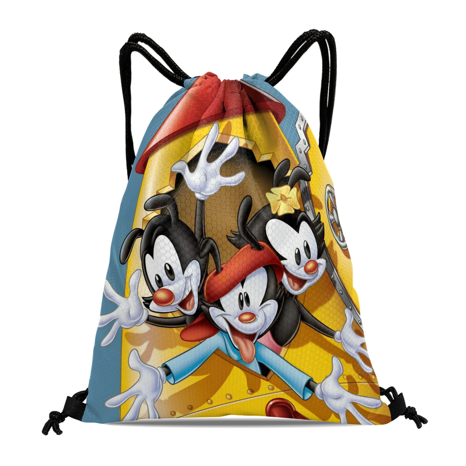 Animaniacs Drawstring backpack Gift, sports and fitness bag 16"x18 ...