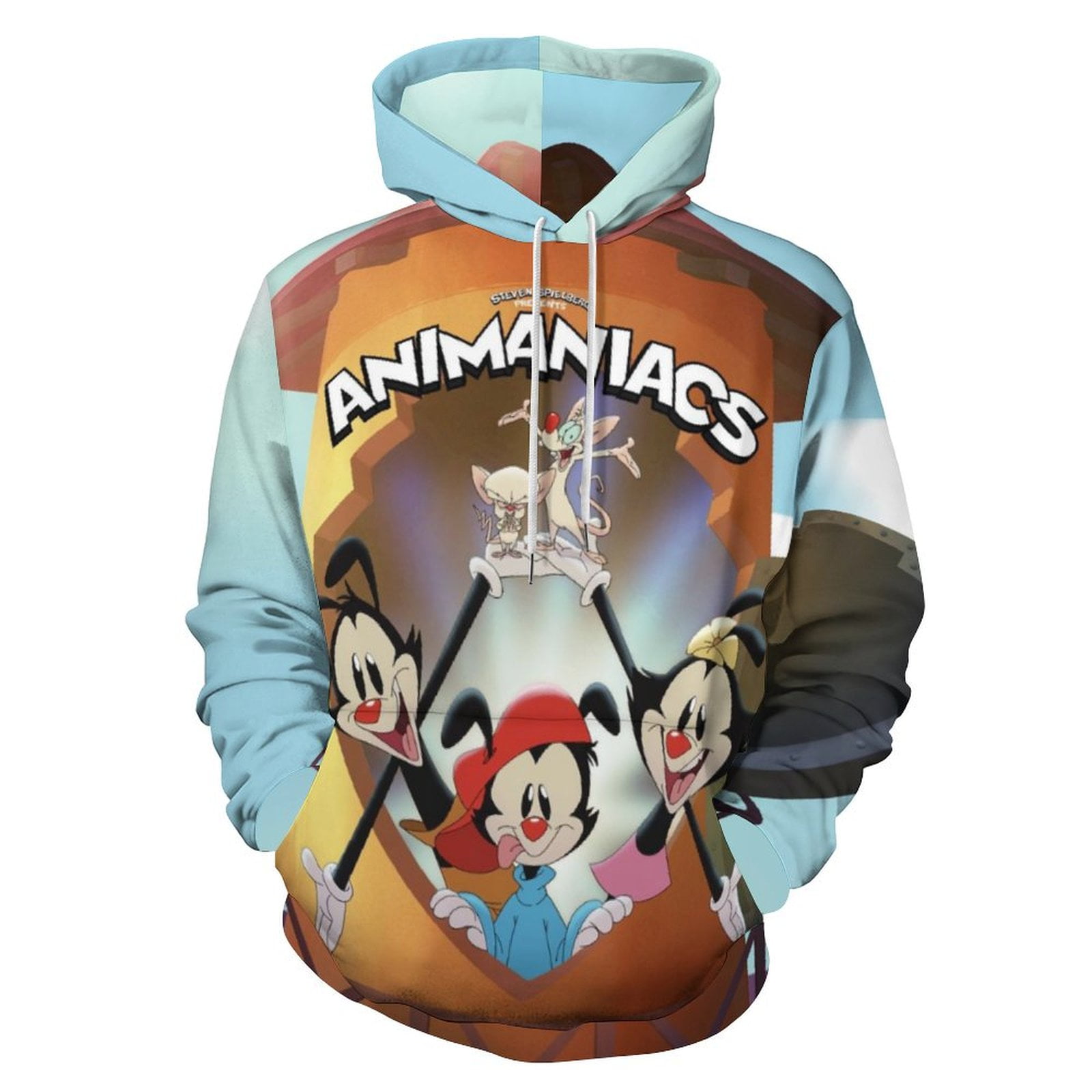 Animaniacs Hoodie 3D Print Pullover Hooded Long Sleeve Sweatshirts Tops ...