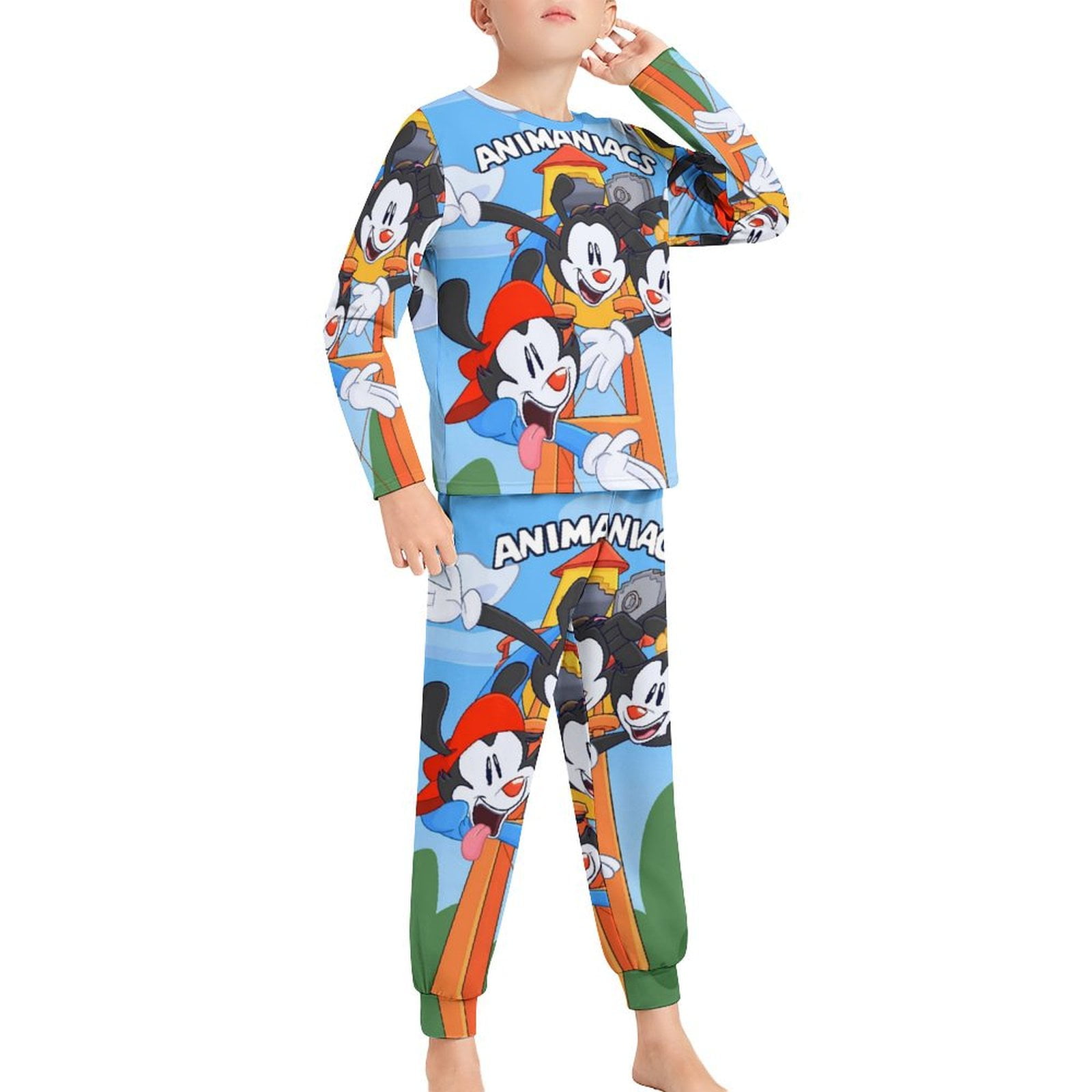 Animaniacs Little Big Boys Girls Pajamas Set Long Sleeve Kids PJs ...