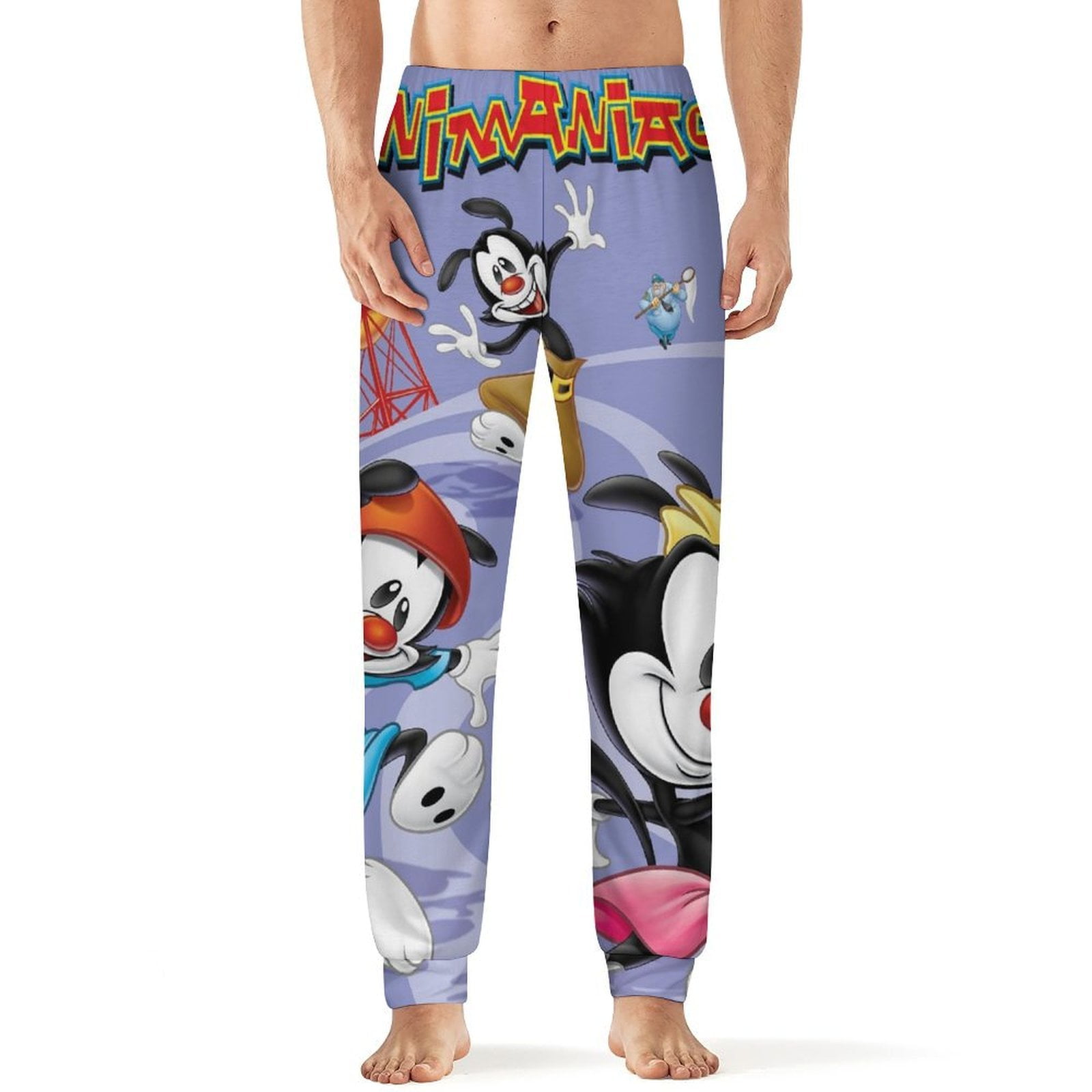 Animaniacs Men's Lightweight Pajama Pants Soft Lounge Sleep Joggers ...