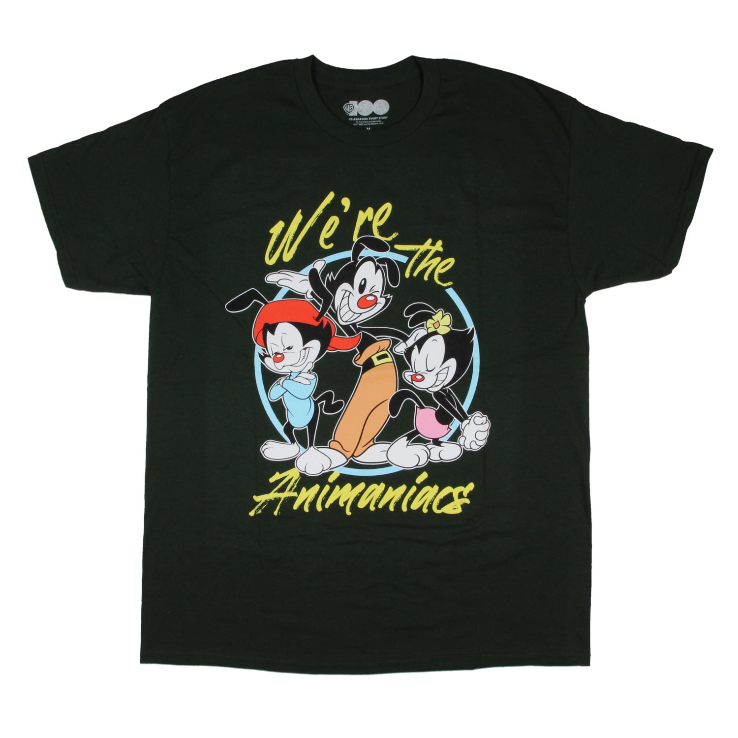 Animaniacs Men's We're The Animaniacs Character Pose Graphic T-Shirt ...