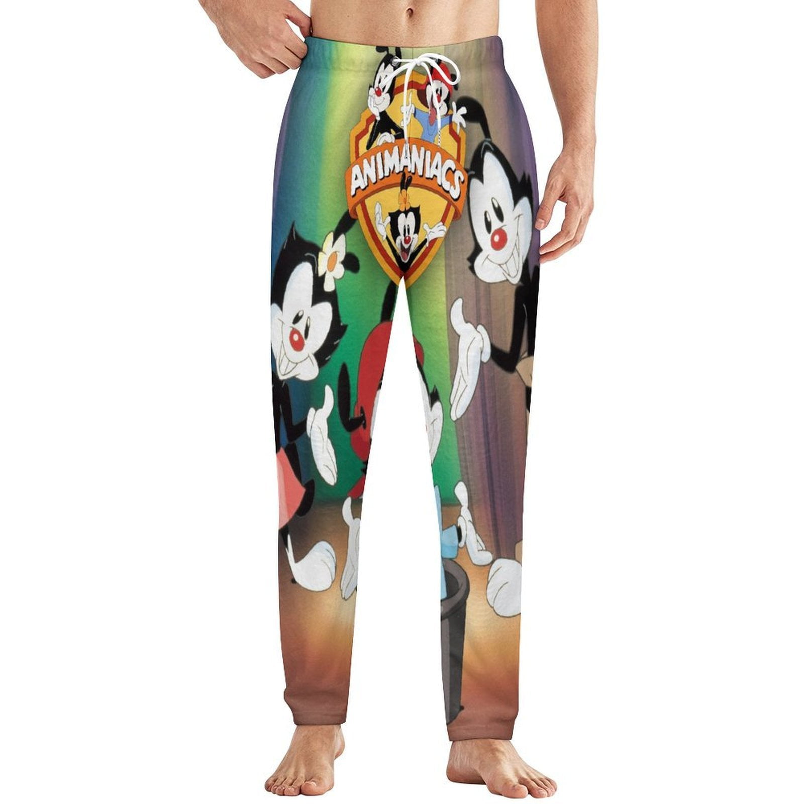 Animaniacs Mens Pajama Pants Microfleece Pajama Bottoms Sleepwear PJ ...