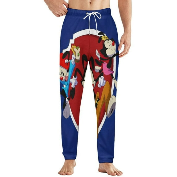 Animaniacs Mens Pajama Pants Microfleece Pajama Bottoms Sleepwear PJ ...