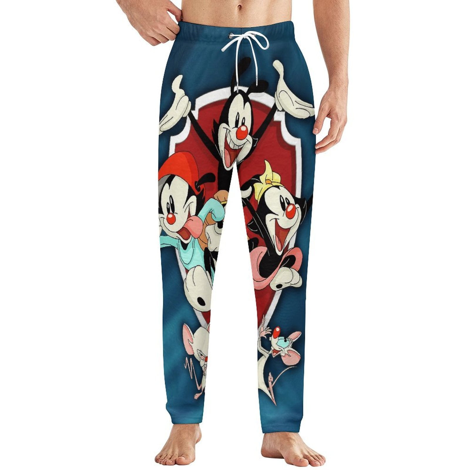 Animaniacs Mens Pajama Pants Microfleece Pajama Bottoms Sleepwear PJ ...