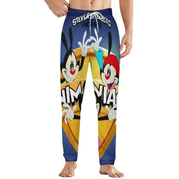 Animaniacs Mens Pajama Pants Microfleece Pajama Bottoms Sleepwear PJ ...