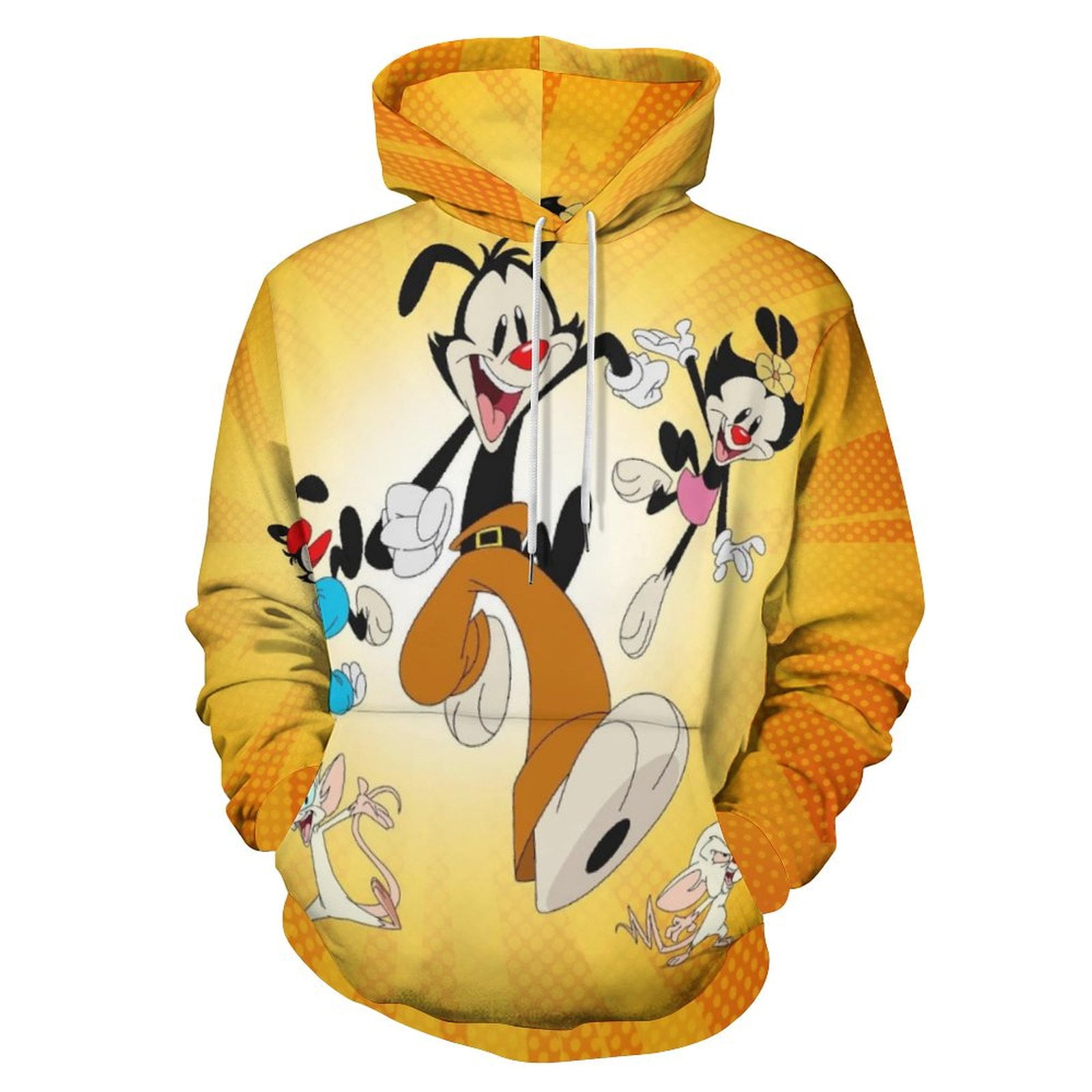 Animaniacs Mens Womens Novelty Hoodie 3D Print Pullover Hooded Long ...