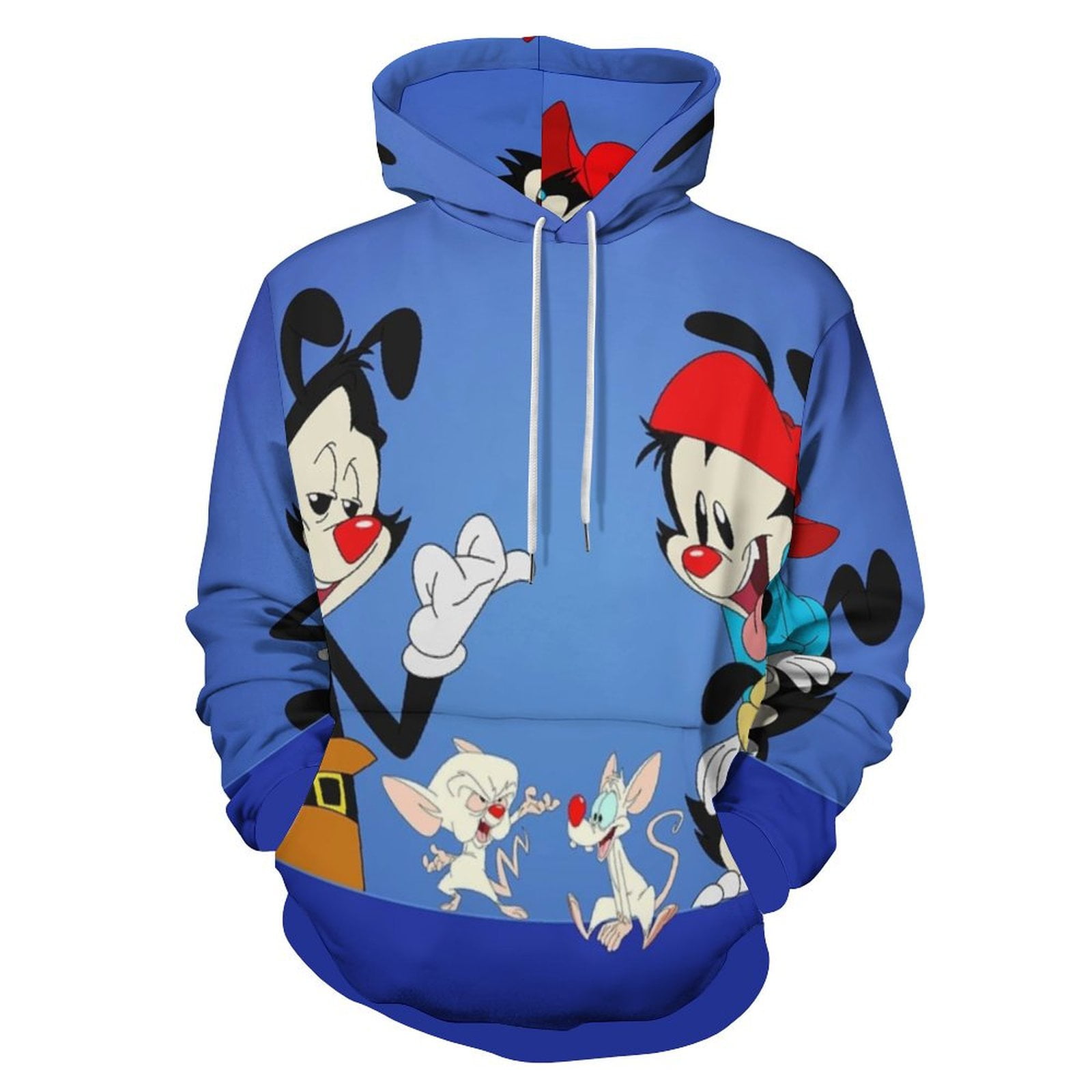 Animaniacs Mens Womens Novelty Hoodie 3D Print Pullover Hooded Long ...
