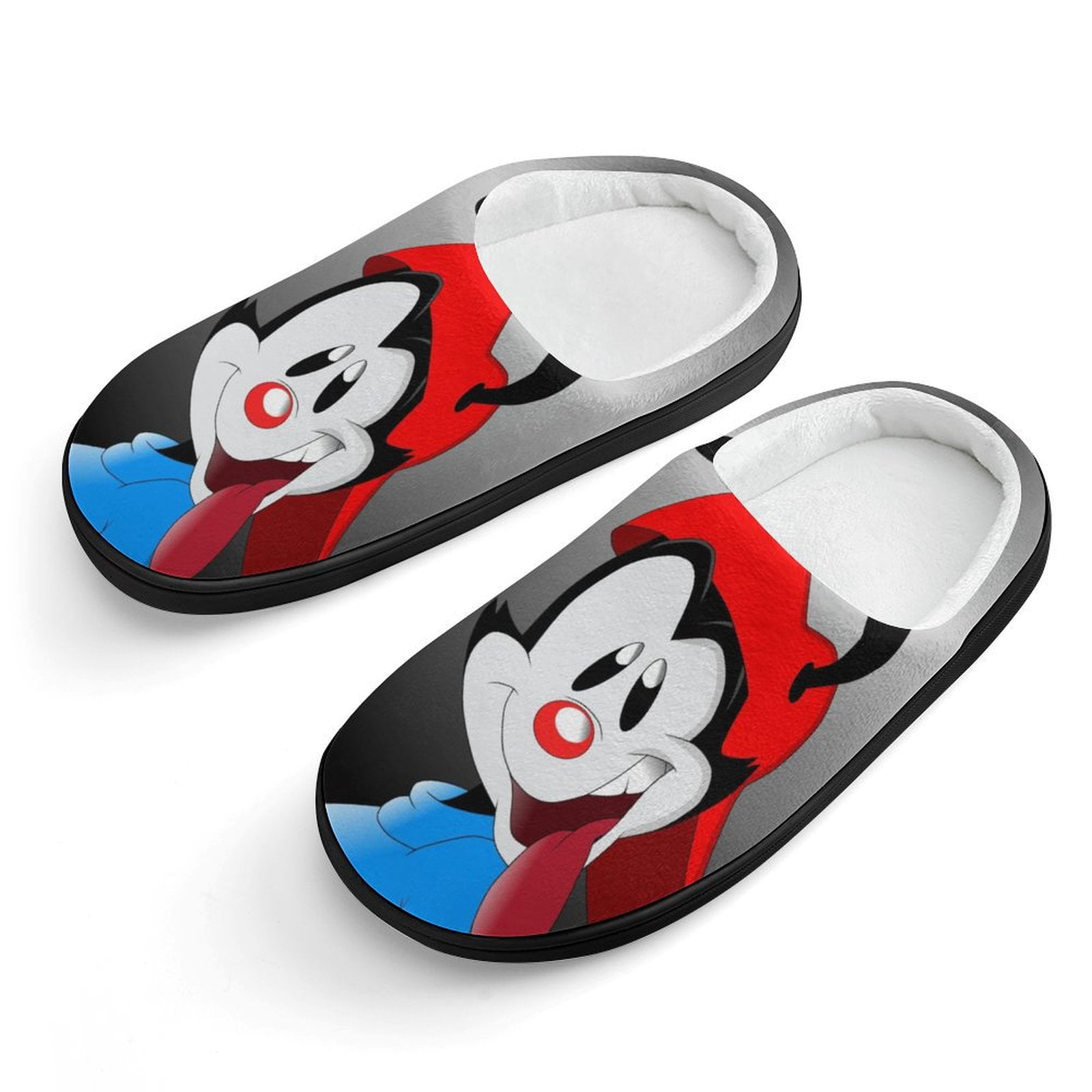 Animaniacs Slippers for Kids, Cute Soft Plush Anti-slip Fluffy Fuzzy ...