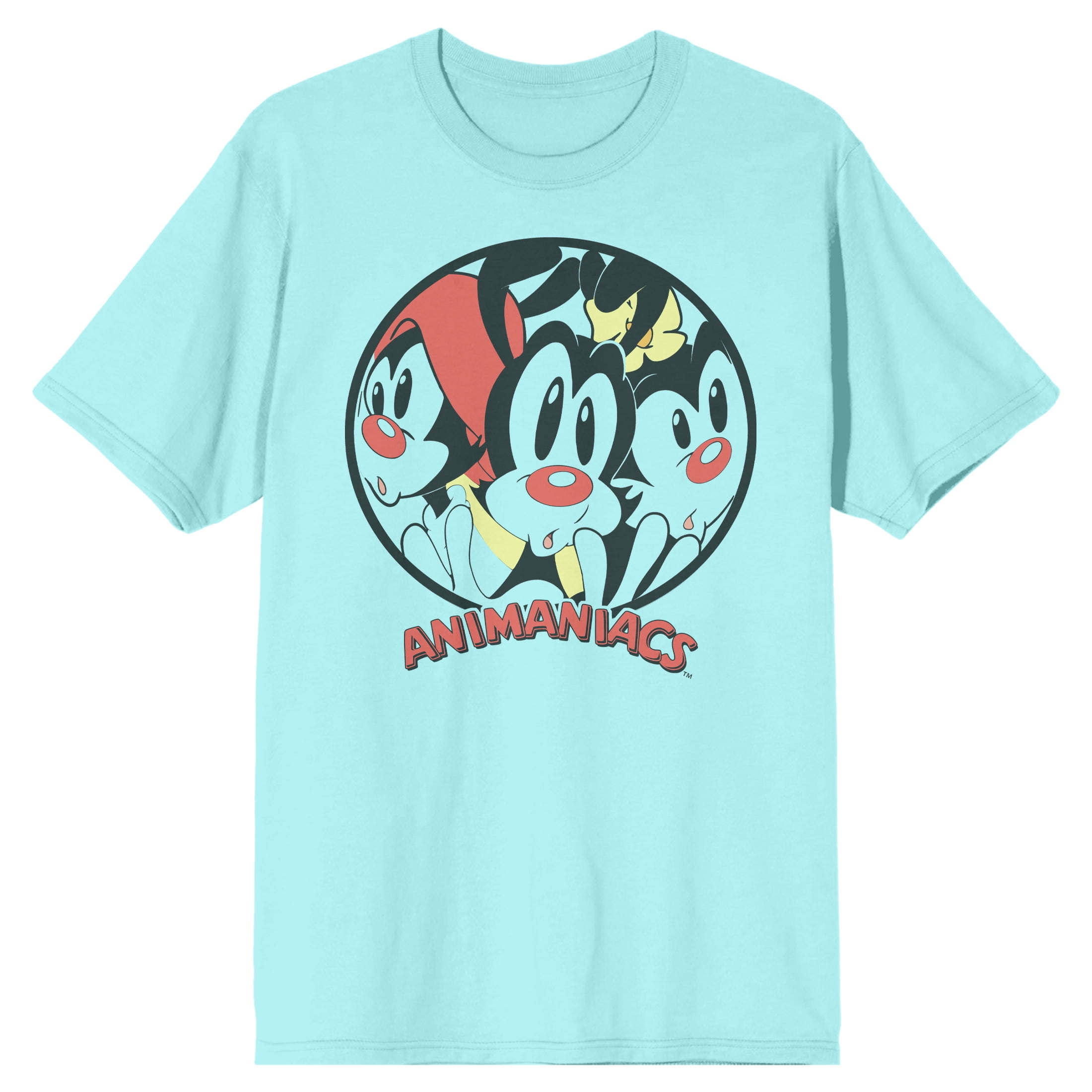 Animaniacs Zany Cartoon Circle Men's Celadon T-shirt-XXL - Walmart.com