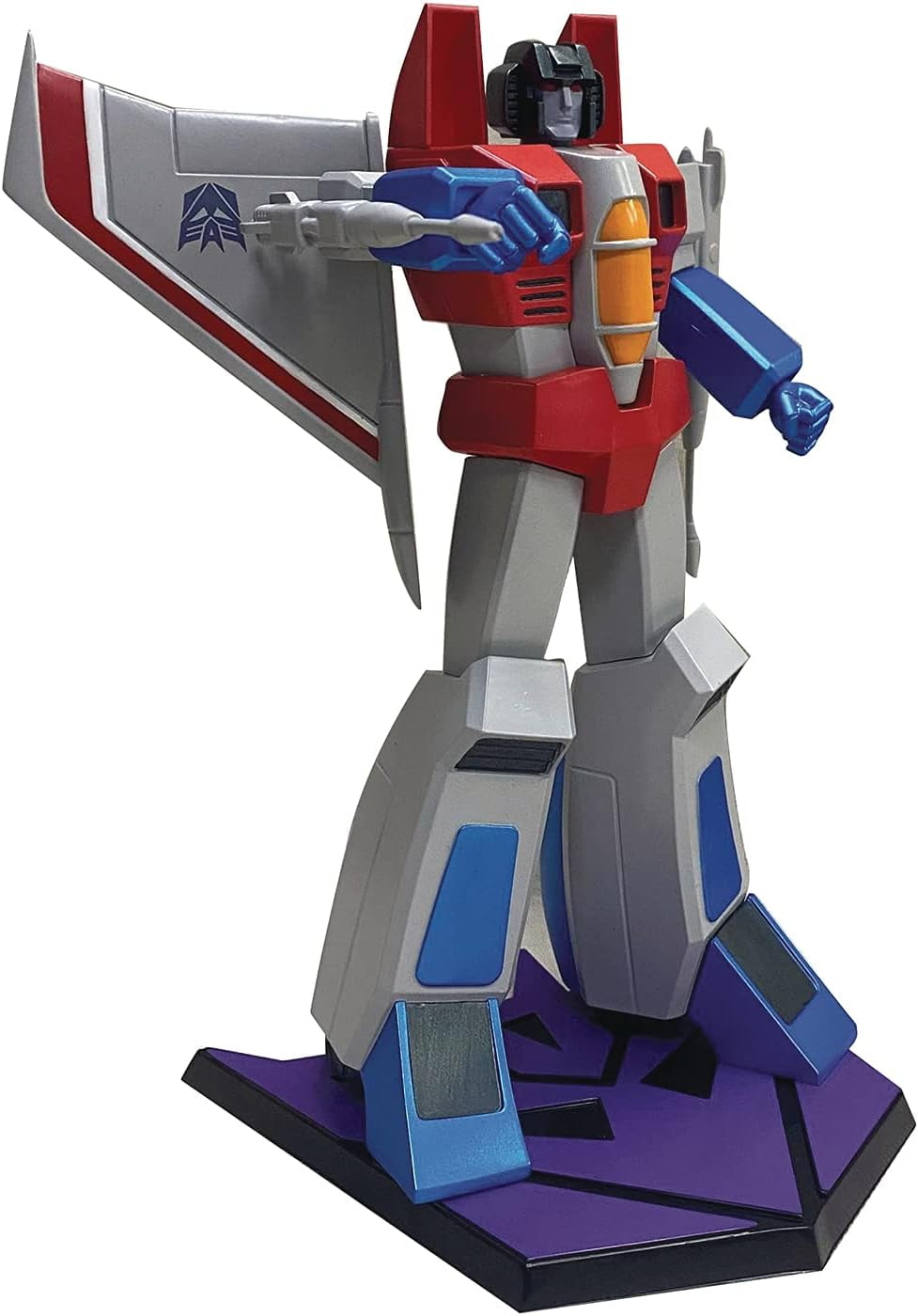 Animated 9 Inch Statue Figure 1/8 Scale PVC - Starscream - Walmart.com