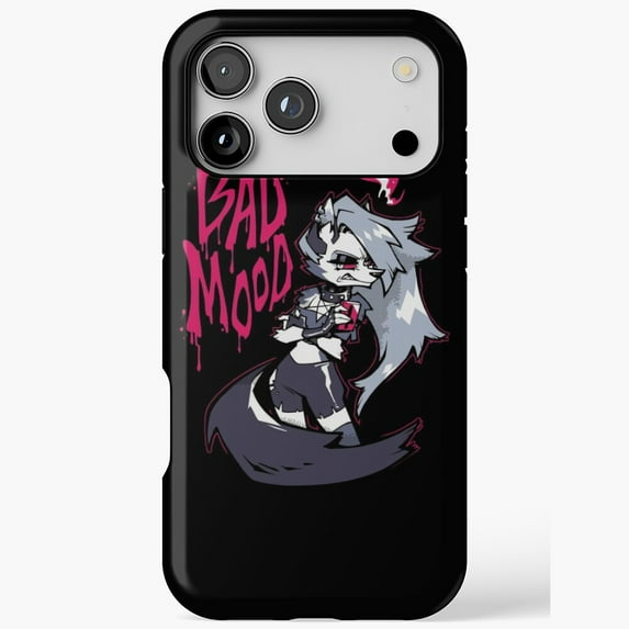 Animated Adult Cartoon Inspired Bad Mood Themed iPhone 11 through 17 ...