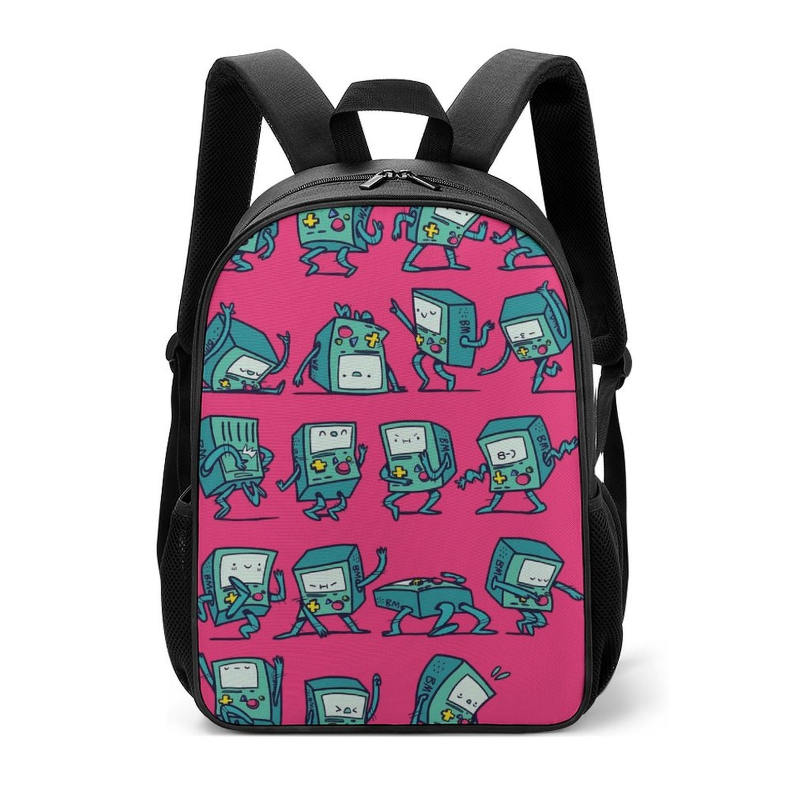 Animated Adventure Time Backpack School Bag Multipurpose Daypack ...