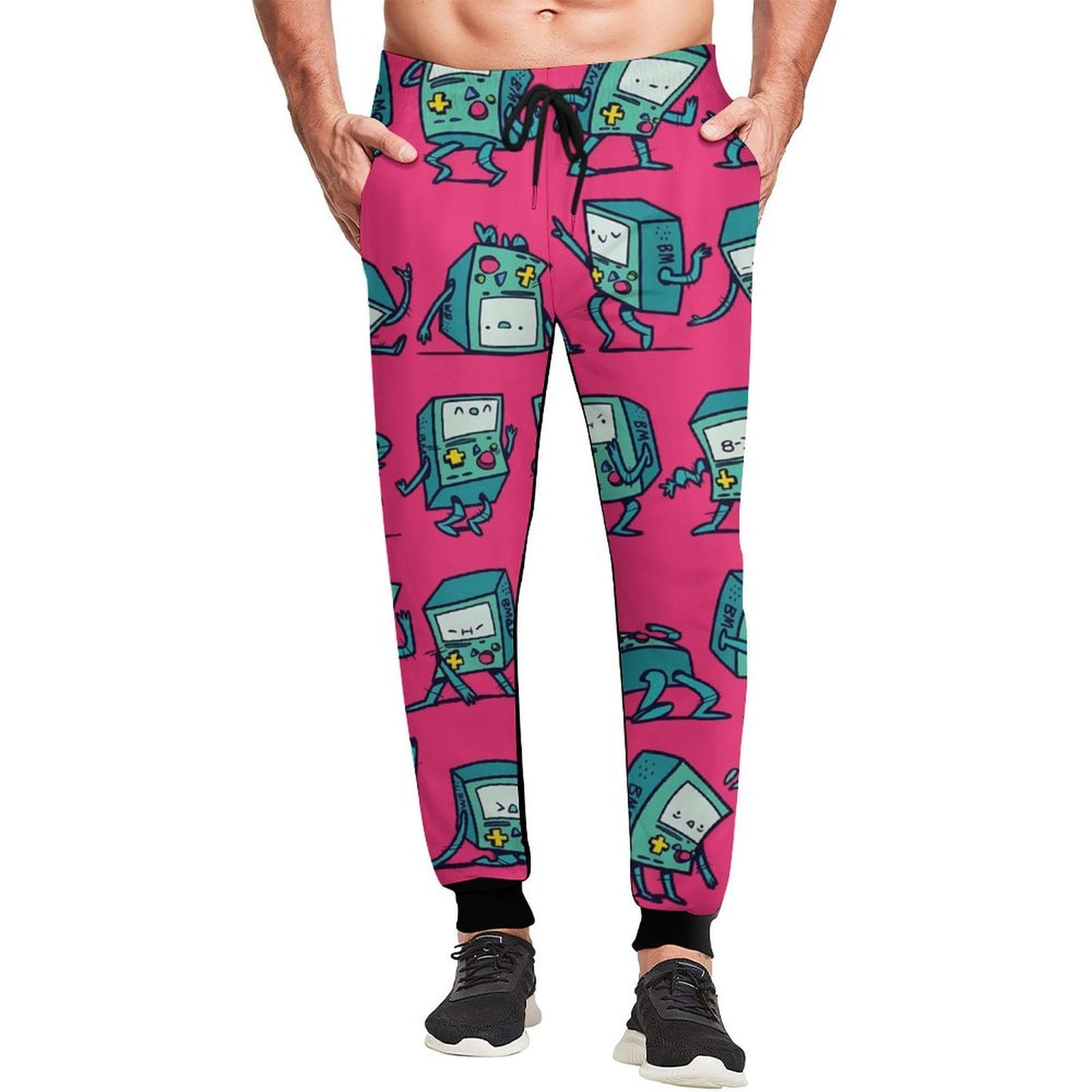 Animated Adventure Time Mens Sweatpants Joggers Pants 3D Printing ...